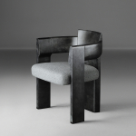 Dais Spot Chair, Pepper Grey Parchment