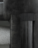 Dais Spot Chair, Pepper Grey Parchment